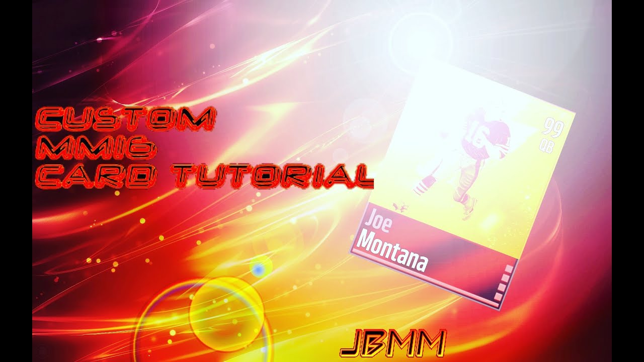 CUSTOM MM16 CARD TUTORIAL!! - YouTube