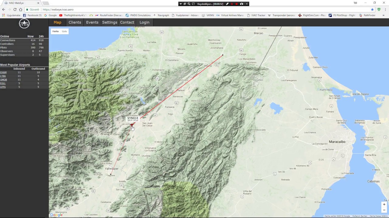 CESSNA 172 VFR ROUTE COURSE VOR-TO VOR - YouTube
