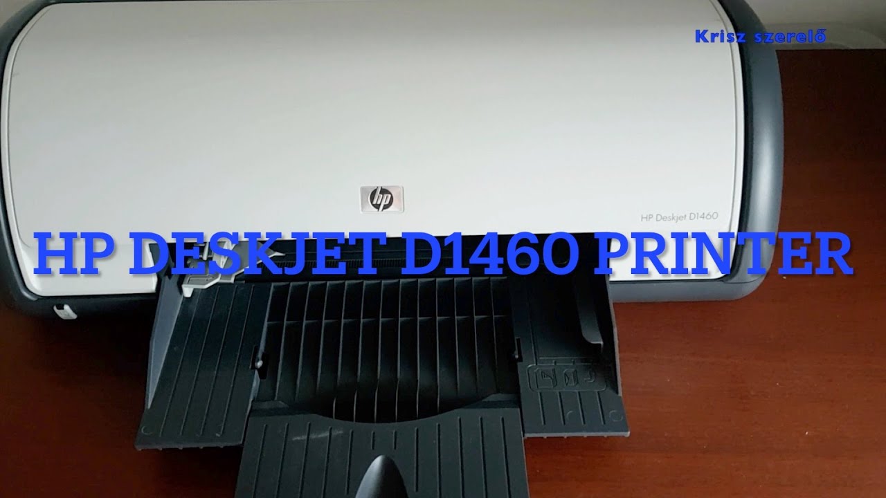 HP Deskjet D1460 printer - YouTube
