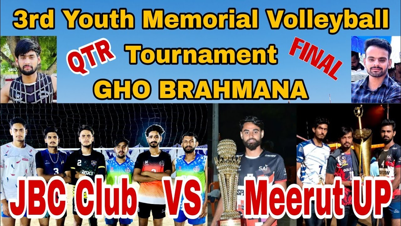 Meerut UP vs JBC Club Jammu||Quater Final ||Volleyball Match||GHO ...