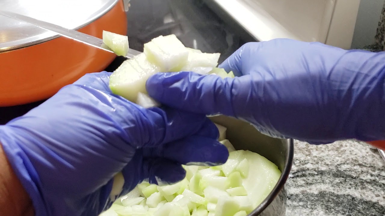 Cocinando chayote (tayota ) con huevo - YouTube