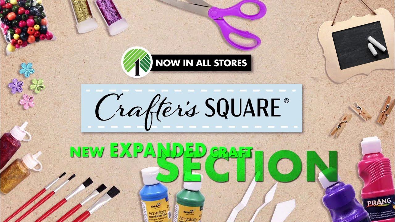 We’ve Expanded Our Crafter’s Square® Section to ALL Dollar Tree Stores ...