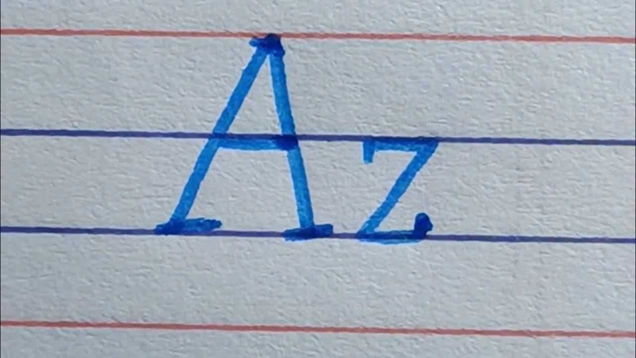 How To Write Capital Letter And Small Letter Az How To Learn English how-to-write-capital-letter-and-small-letter-az-how-to-learn-english
