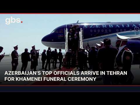 Azerbaijani Delegation Arrives in Tehran For Funeral of Iran's Former Leader | AC1W