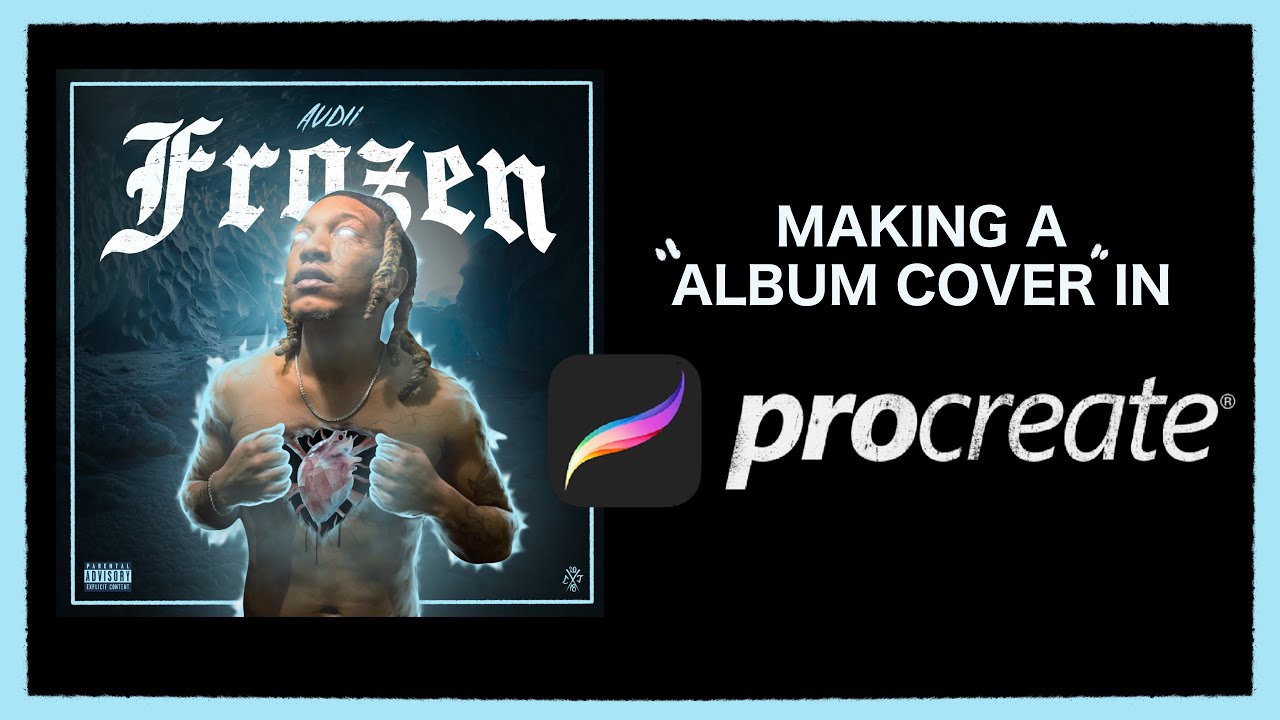 Make a Album Cover in Procreate - YouTube