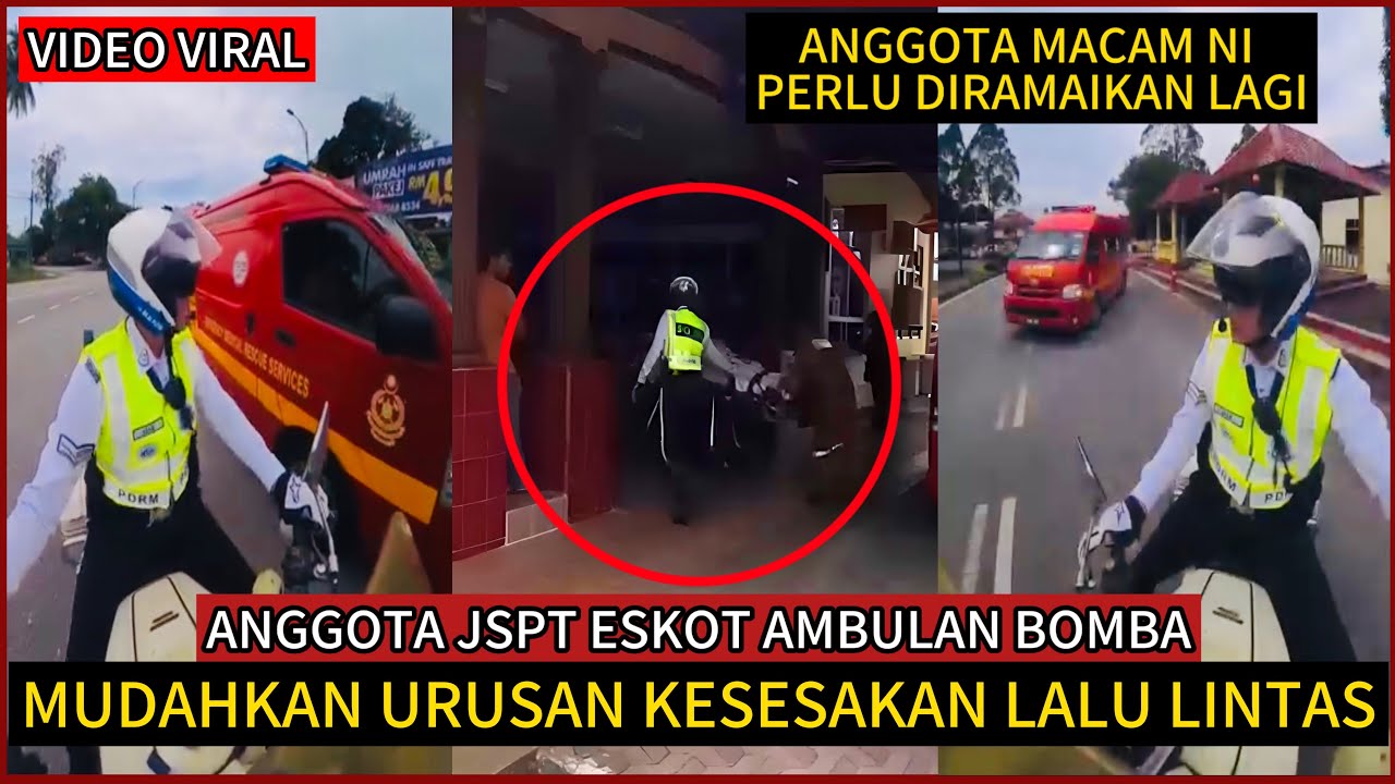 PATUTLAH RAMAI PUJI ANGGOTA JSPT NI.KEJADIAN DI JALAN KEMUNTUNG,BESUT ...