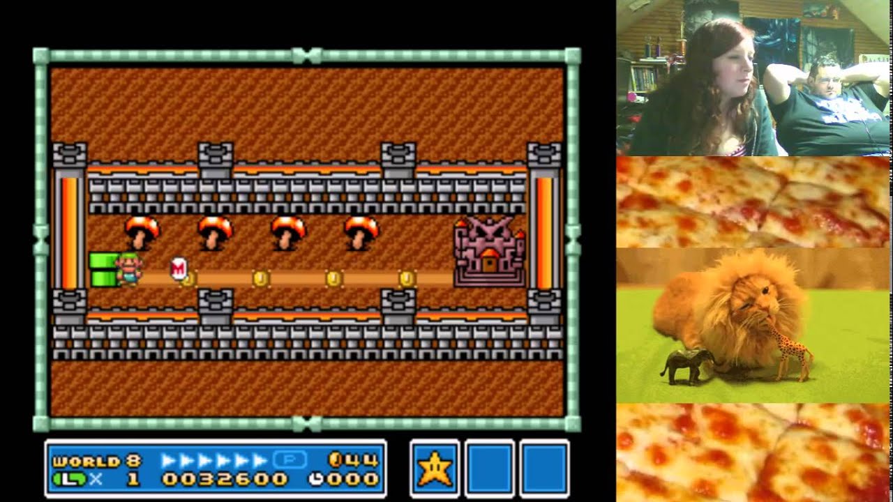 Kitteh Plays Super Mario World and Bros. 3 with Big_Willie_Wonka_87 ...