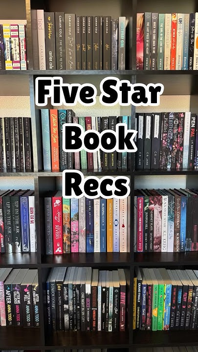 Five Star Book Recommendations to Read Right Now #books #booktube # ...