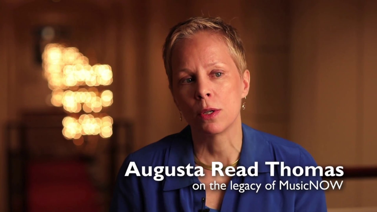 CSO: Augusta Read Thomas on 20 years of MusicNOW - YouTube
