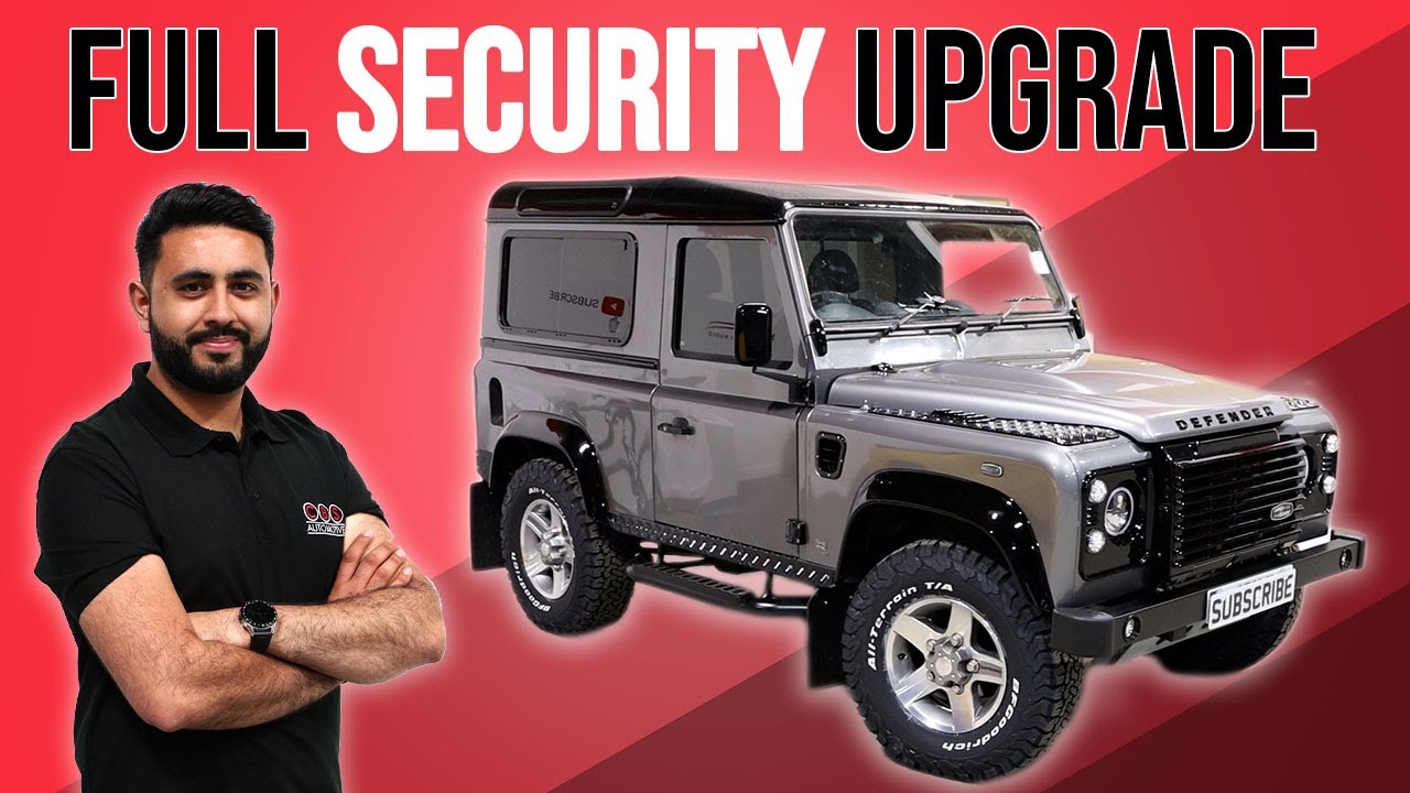 Armed And Secure! | Land Rover Defender 90 Alarm & Tracker Package ...