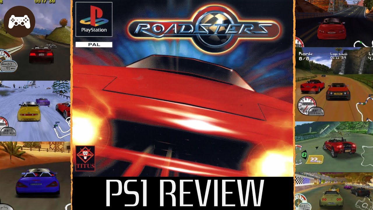 Roadsters PS1 Review - Roadsters Game PS1 - Roadsters PS1 Gameplay ...