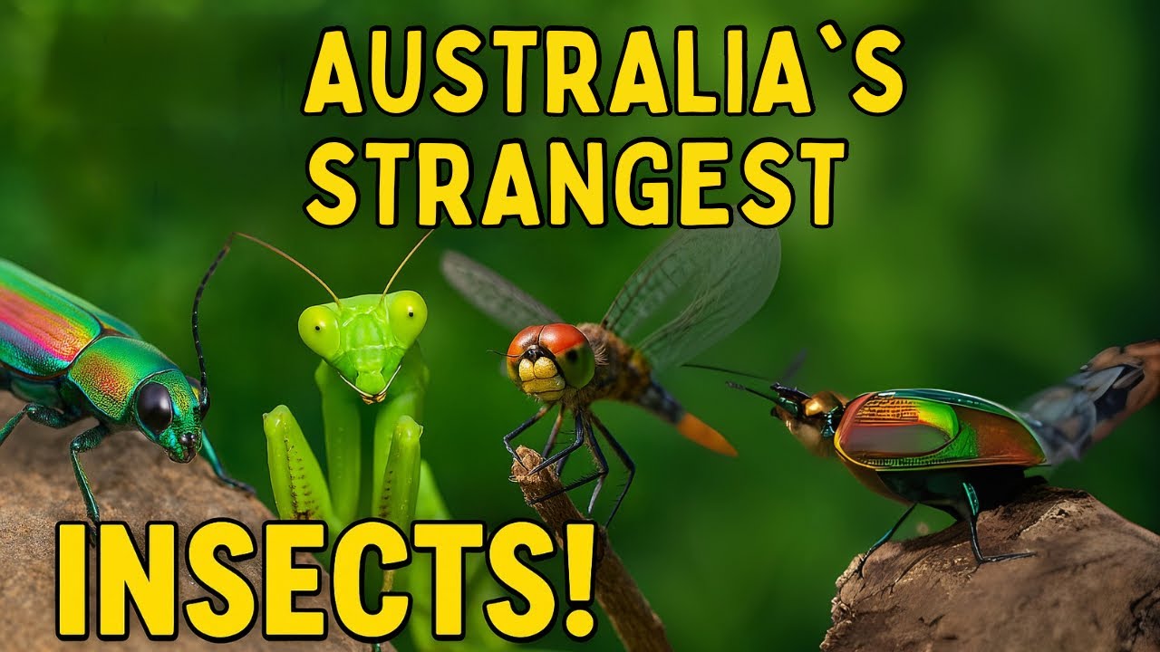 The Amazing World of Australian Insects 4k🐞 | Nature’s Tiny Marvels ...