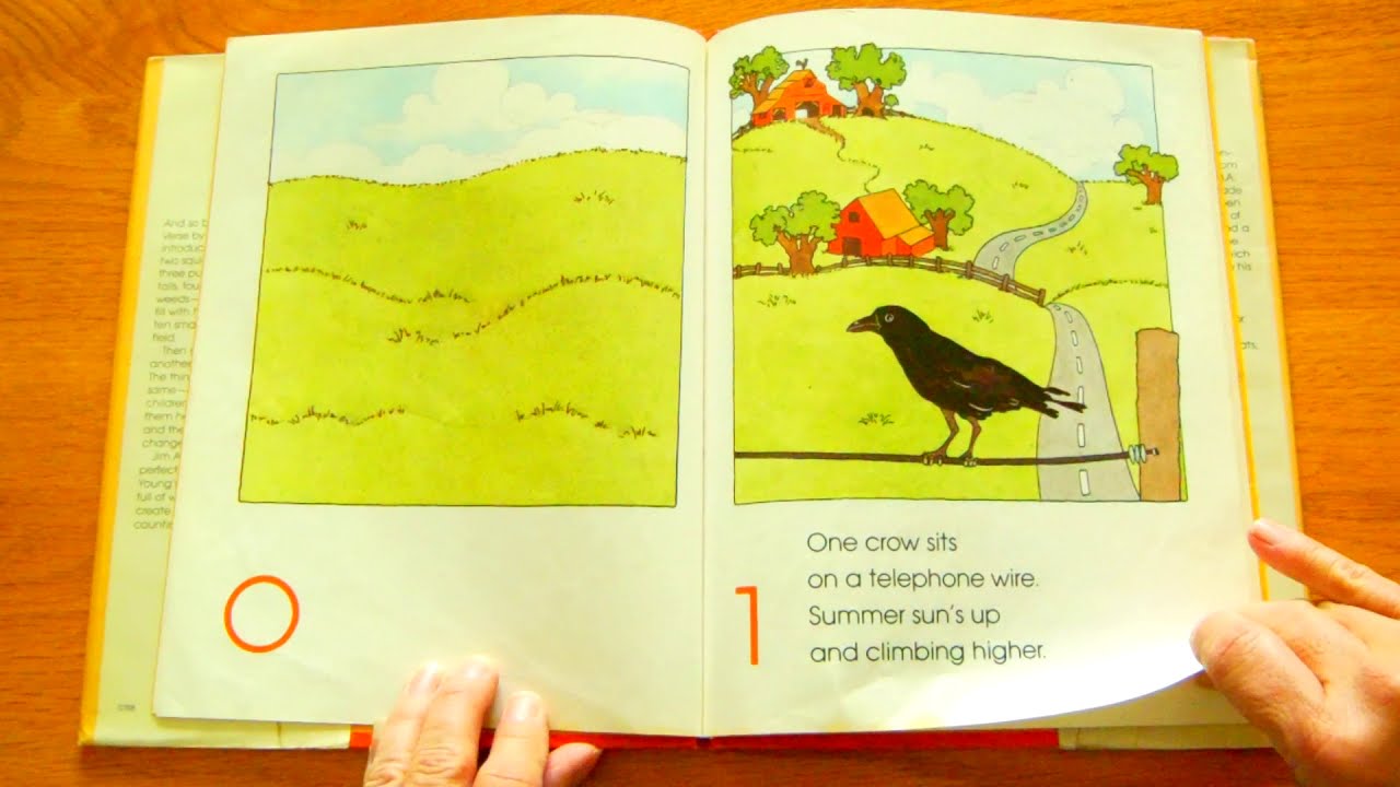 One Crow A Counting Rhyme - YouTube