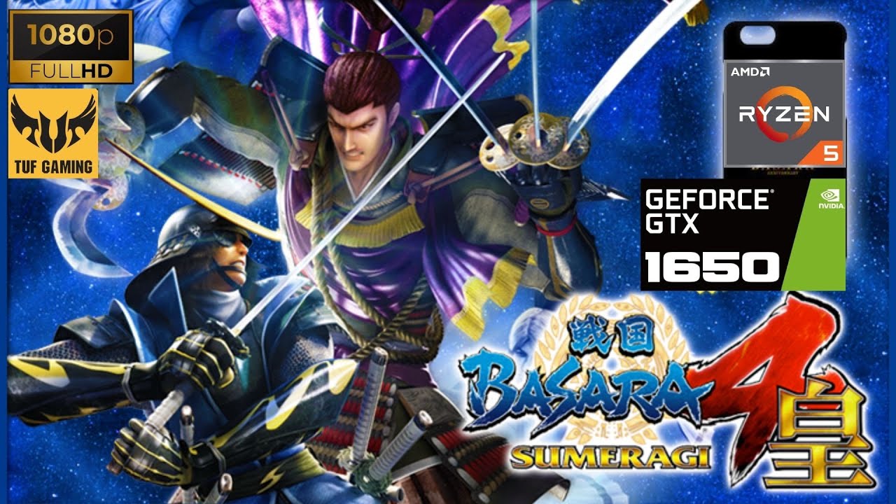 Sengoku Basara 4 Sumeragi [RPCS3] Gameplay, GTX 1650, Ryzen 5 3550H ...