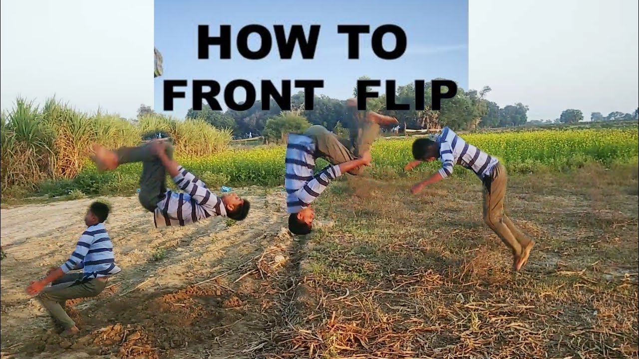 how to front flip #frontflip #gymnastics - YouTube