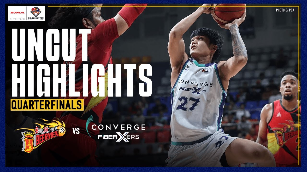 CONVERGE’s CARDIAC WIN (UNCUT) vs. San Miguel 🔥 | PBA Season 49 ...