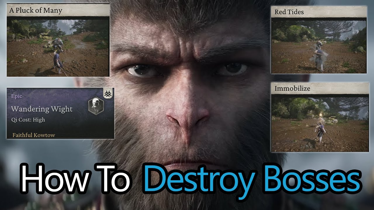 How to Destroy Every Boss In Seconds - Black Myth Wukong - YouTube