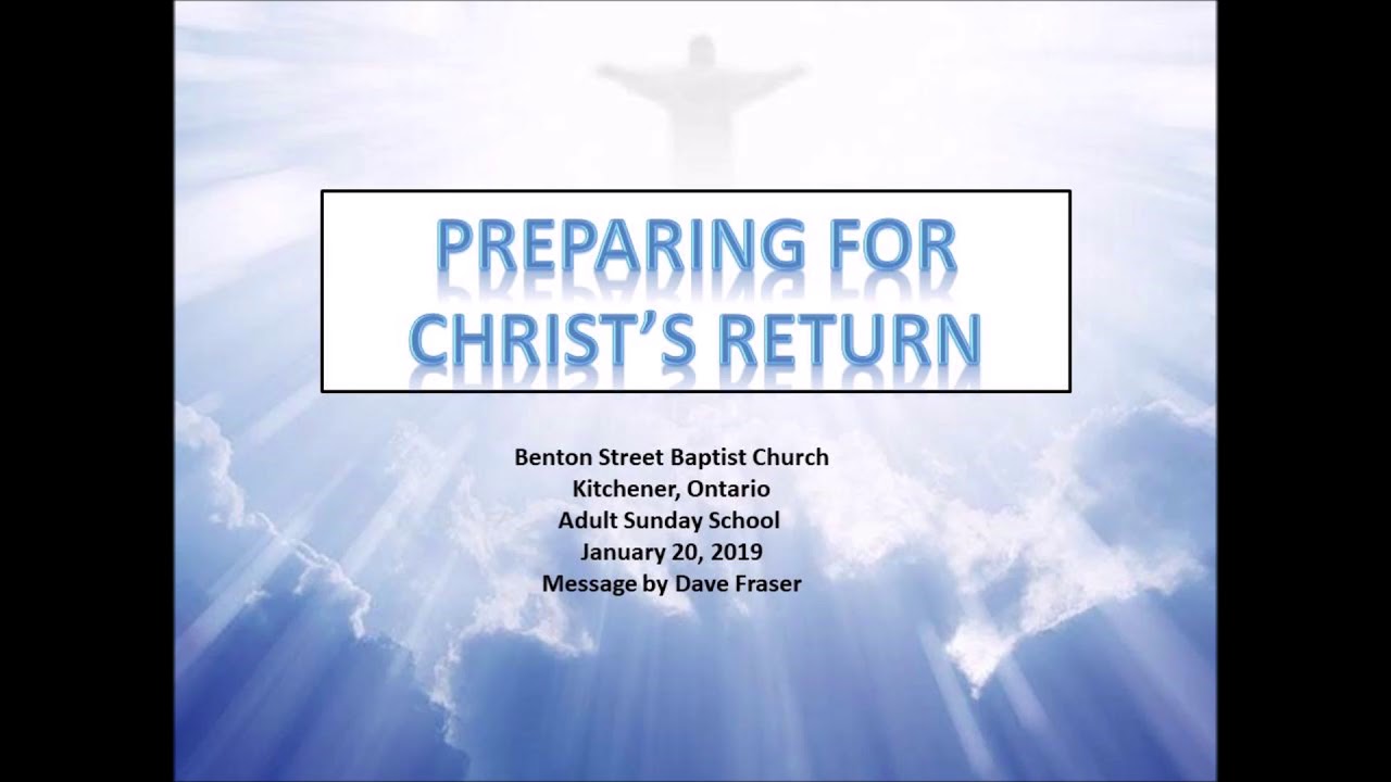 How to Prepare for the Return of Christ - YouTube