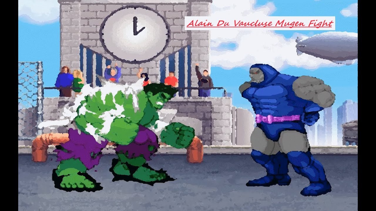 Mugen : Hulk (Marvel) Vs Darkseid (Dc Comics) (Request) - YouTube