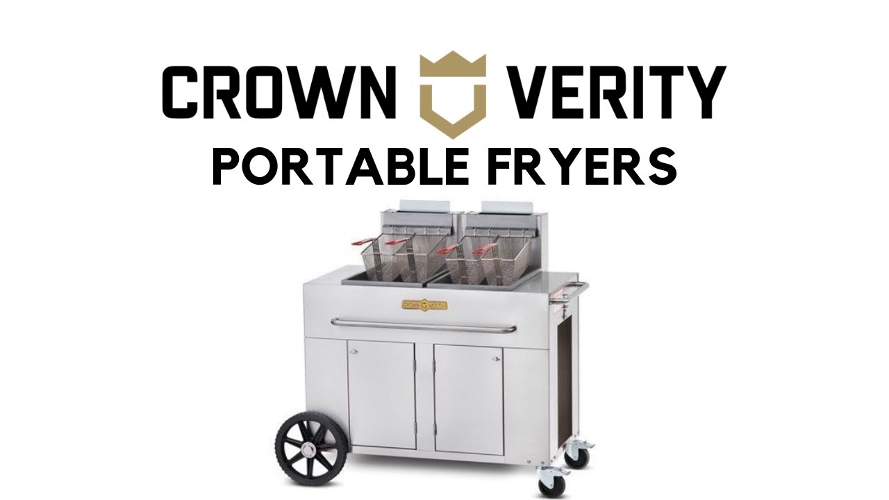 Crown Verity Portable Fryers - YouTube