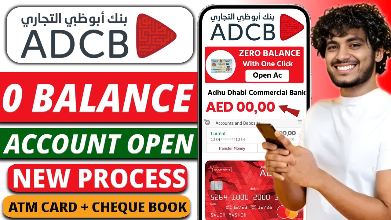 Open ADCB Bank Zero Balance Account Online 2025 | Abhu Dhabi Commercial ...