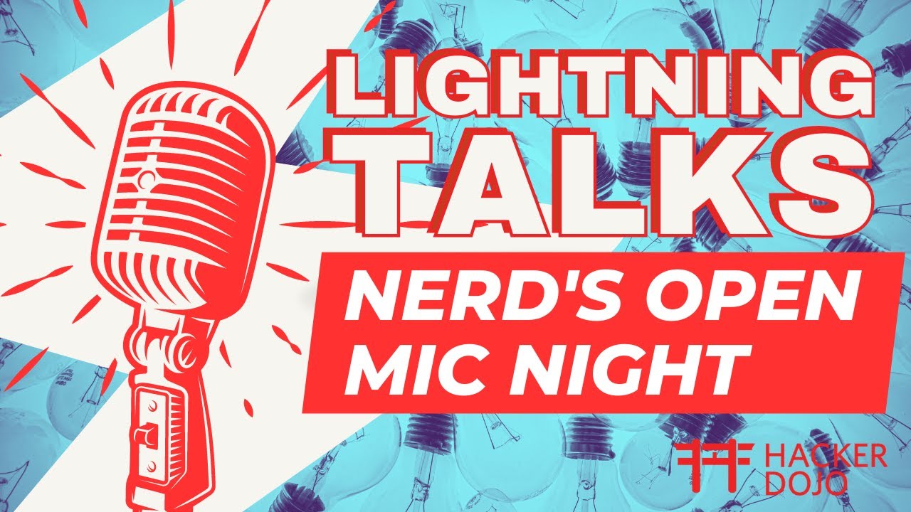 LIGHTNING TALKS | NERD'S OPEN MIC NIGHT - YouTube