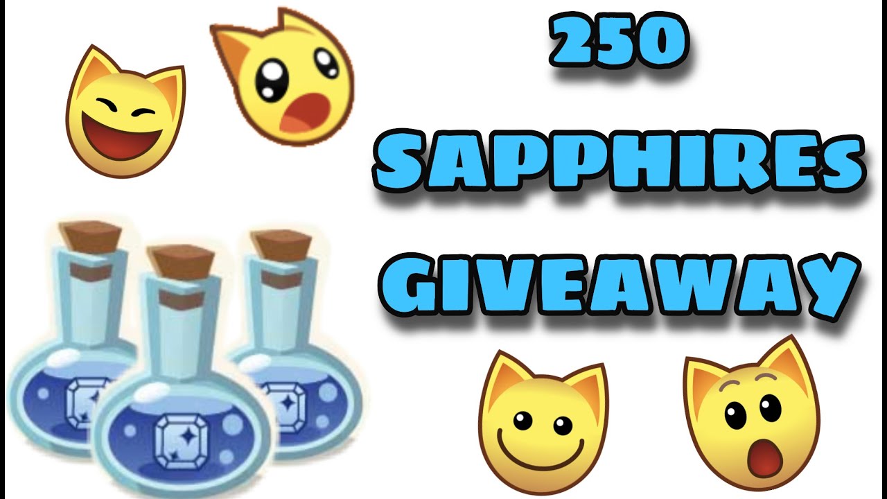 250 SAPPHIRES GIVEAWAY ON AJPW - YouTube