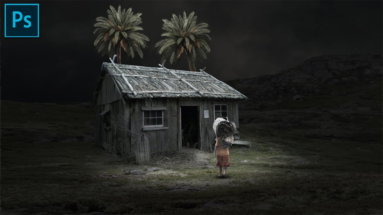 Dramatic Light Effect - Photoshop Manipulation Tutorial - YouTube