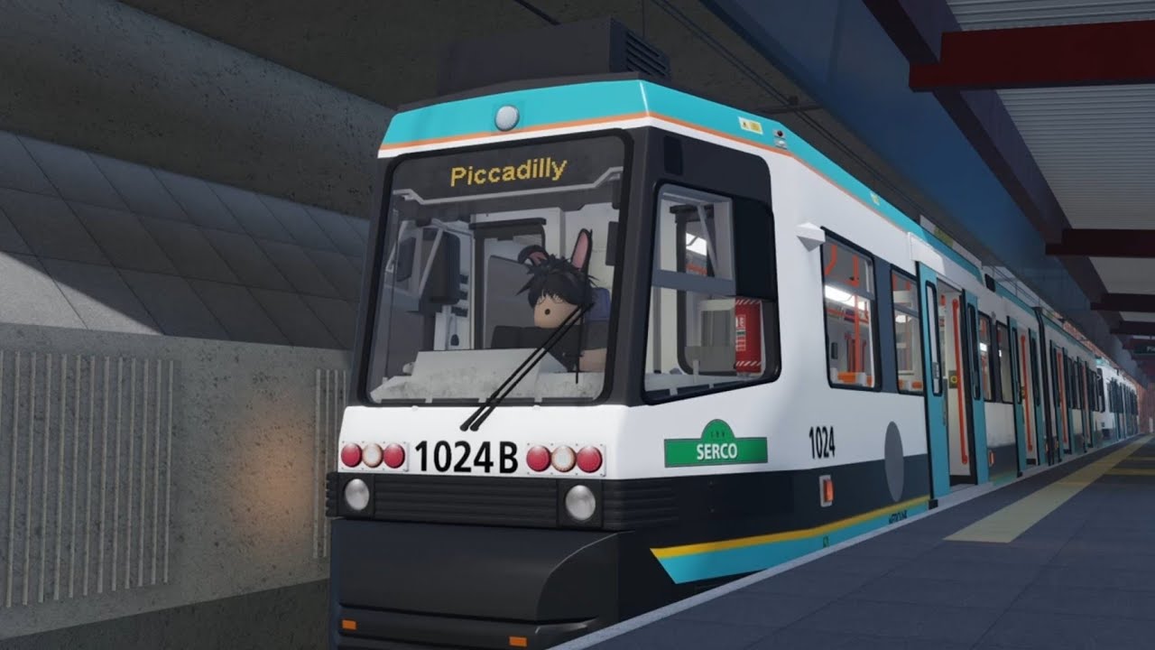 Roblox | Manchester Retrolink trams on operation - YouTube