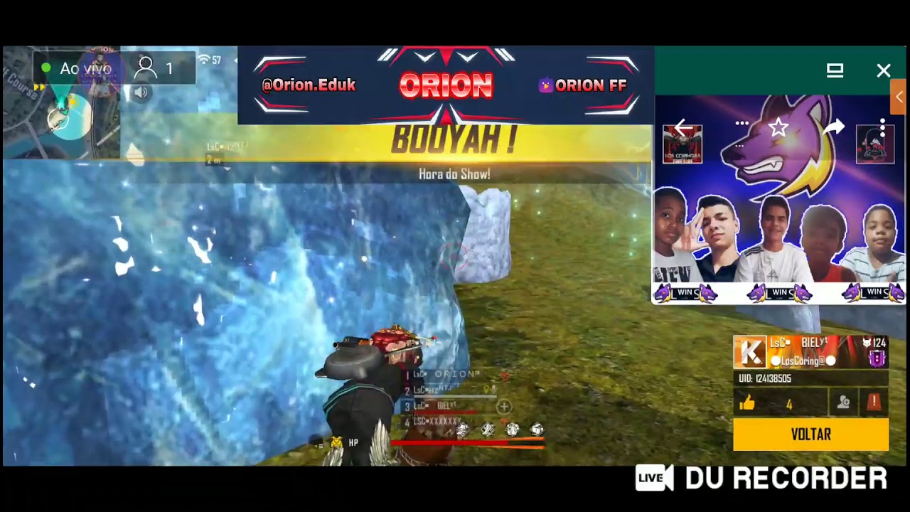 Live novo overlay / FREE FIRE! - YouTube