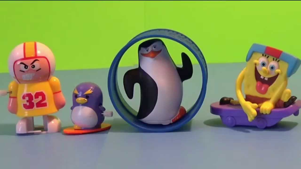 Toys - SpongeBob, Penguins of Madagascar, Party Pooper and Mr. Penguin ...