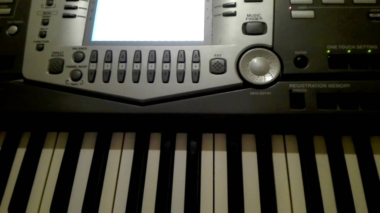 yamaha psr 1000 - YouTube