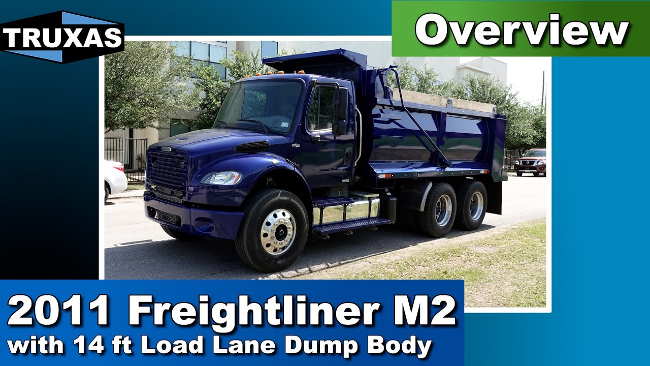 Overview: 2011 Freightliner M2 with 14ft Load Lane Dump Body - YouTube