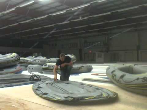 How to: inflate your raft - YouTube