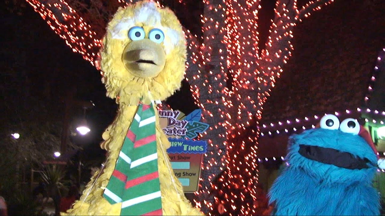 Sesame Street Meet-And-Greet Busch Gardens - Cookie Monster Breakdance ...
