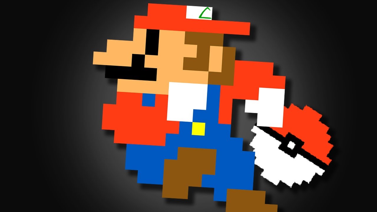 Mario Becomes a Pokemon Trainer - YouTube