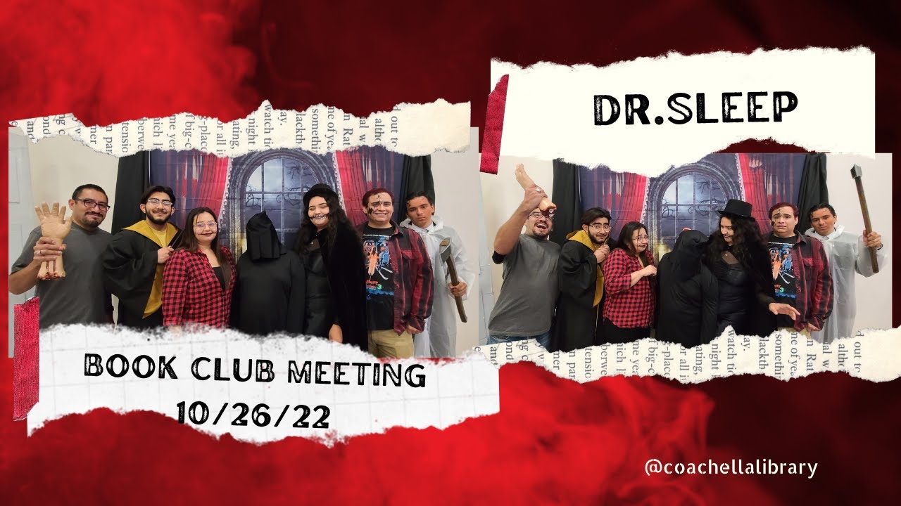 Coachella Library Horror Society Book Club Meeting 10/26/22 - YouTube