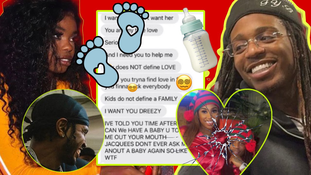 JACQUEES CONFESSES HIS LOVE FOR EX GF DREEZY BEHIND HIS PREGNANT GF ...