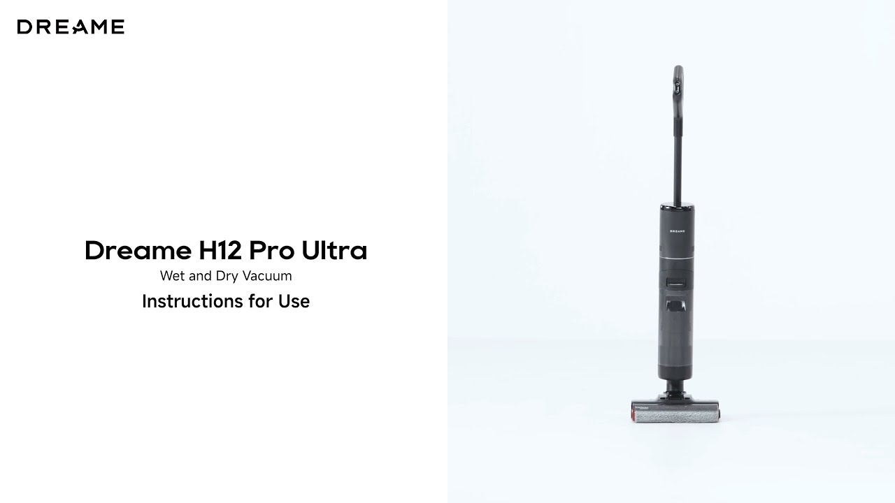 How to use Dreame H12 Pro Ultra - YouTube