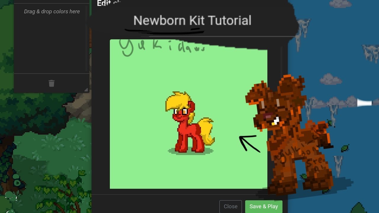 Ponytown | How to Make a Good Newborn kit Wcoc? || #ponytown #tutorial ...