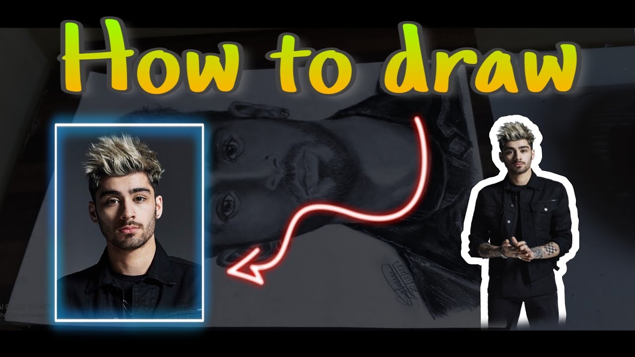 How to draw Zayn Malik Sketch 🔥| drawing Zayn Malik | #zayn #Zaynmalik ...