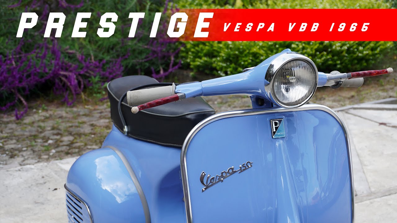 Vespa Vbb With Original Look - YouTube
