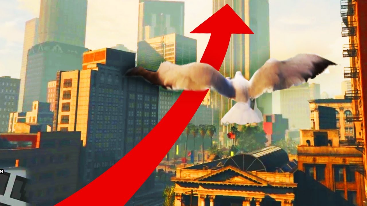 Play Flying Bird in GTA - YouTube