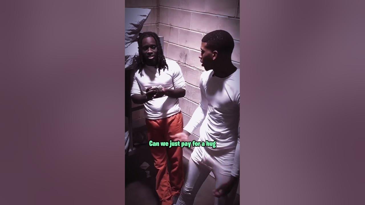 Kai And Nle Choppa Trying To Rizz Up Teanna Trump In Jail 🤣🤣 Shorts