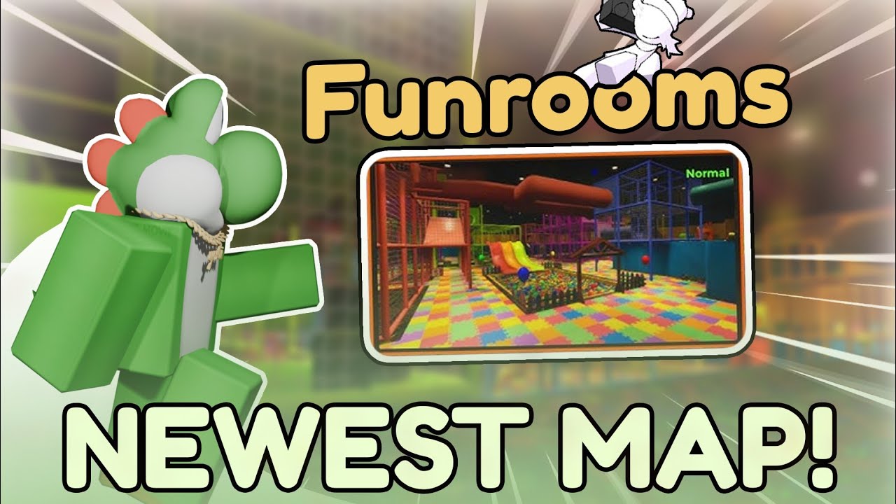 New Evade Map - Funrooms - YouTube