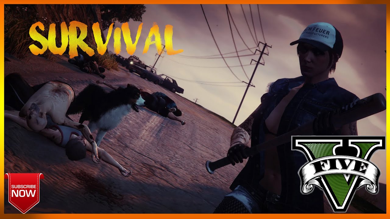 GTA V Zombie Apocalypse Mod - YouTube