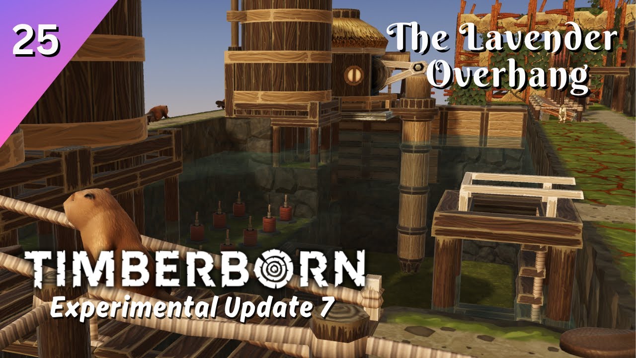 Can We Get To Large Water Pumps? | Episode 25 | Timberborn Experimental ...