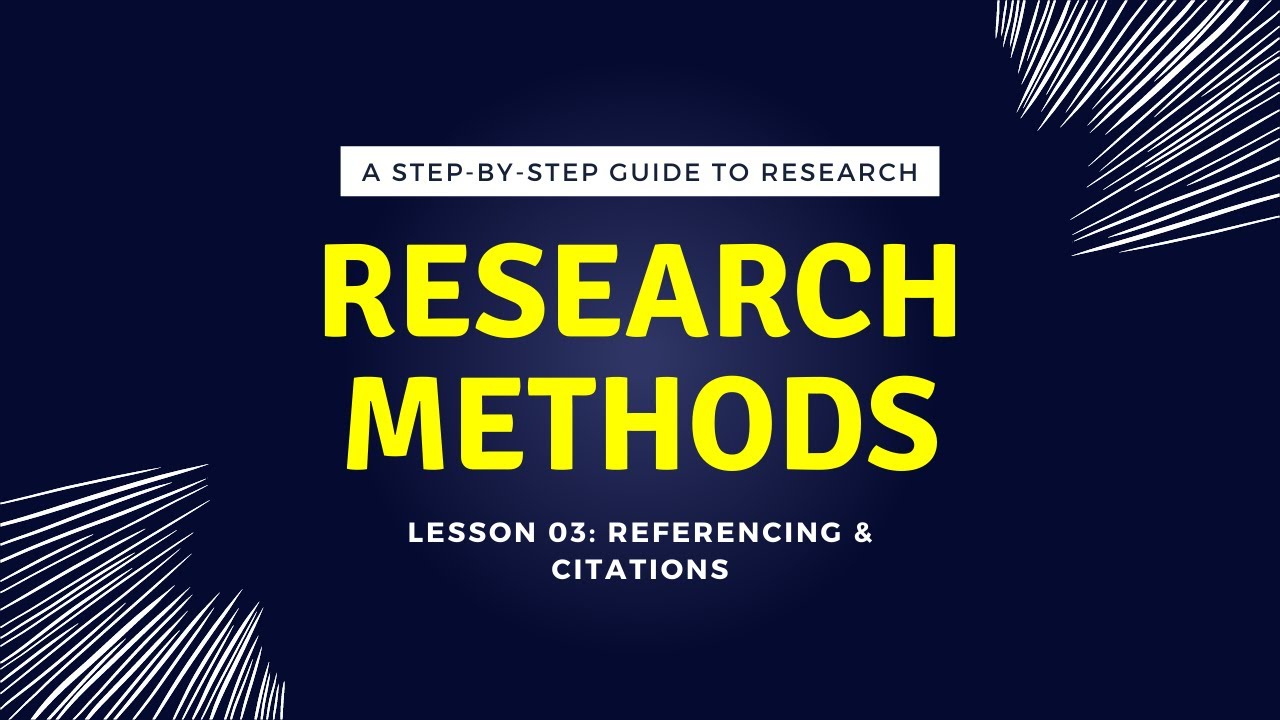 How to Conduct Research: A Beginner's Guide - Referencing and Citations ...