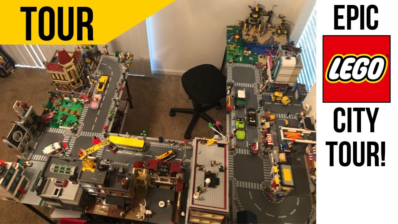 MASSIVE LEGO CITY TOUR! - June 2019 - YouTube