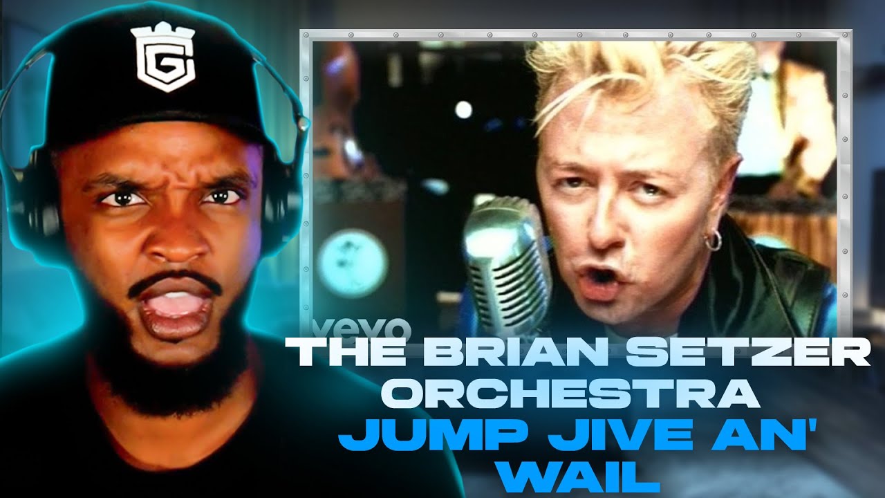 🎵 The Brian Setzer Orchestra - Jump Jive An' Wail REACTION - YouTube